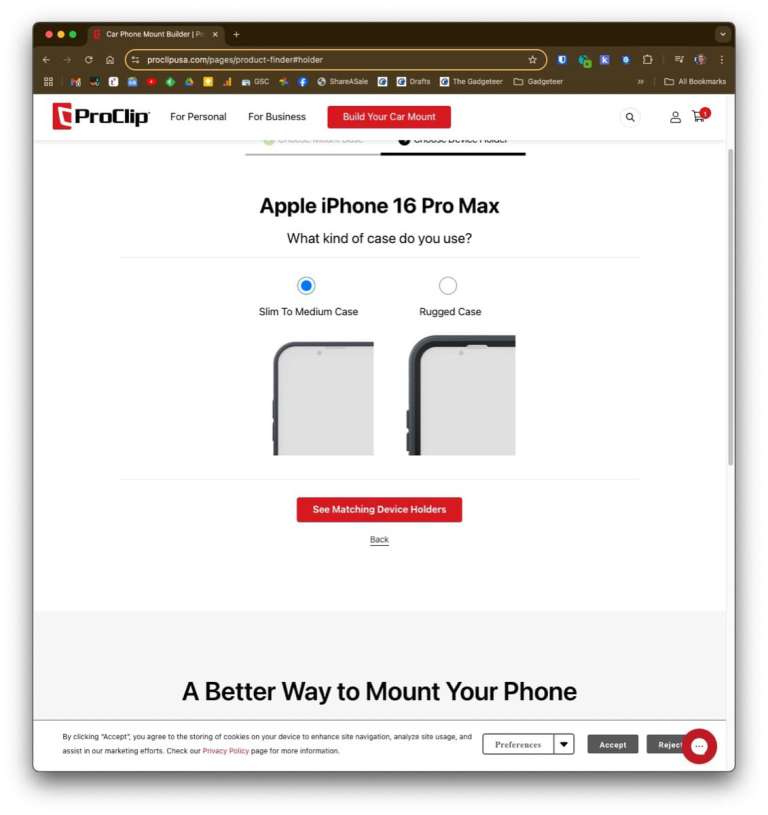 ProClip phone mount review - Custom fit exactly for your car's make and ...