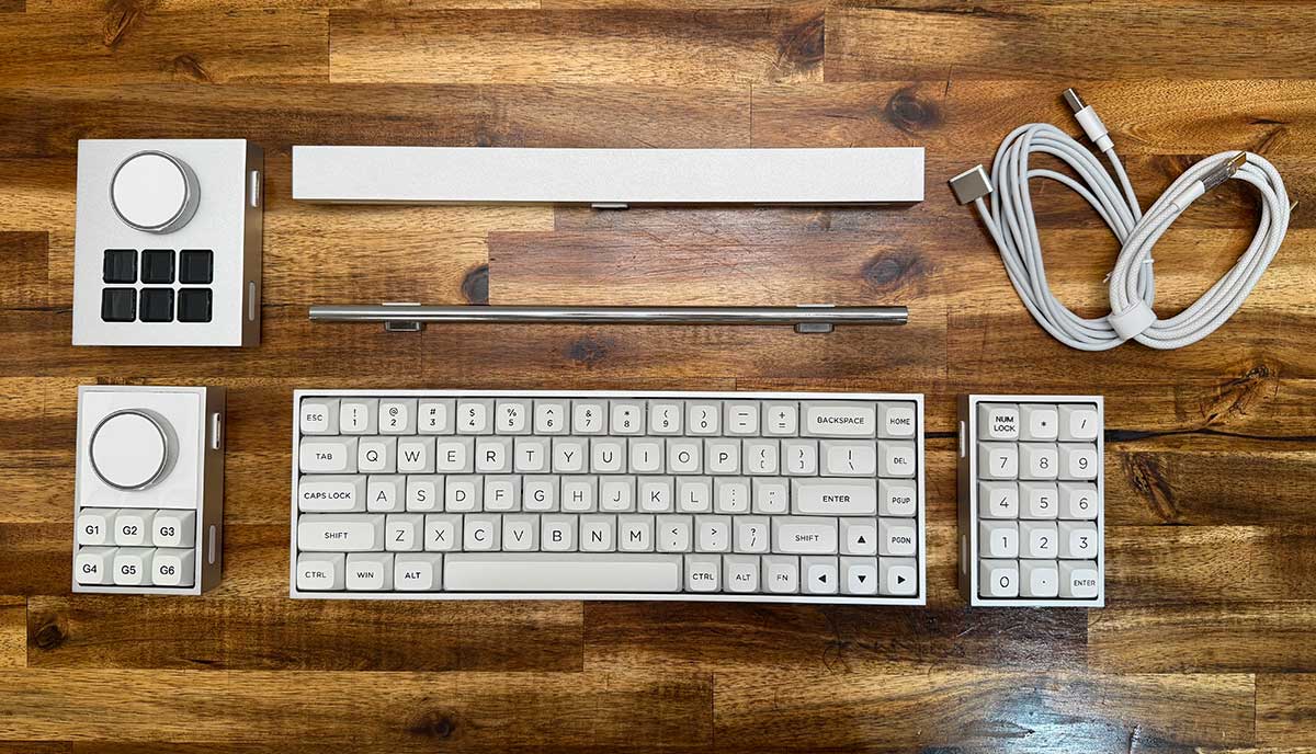 Tmice X modular mechanical keyboard review - Do more than type with ...