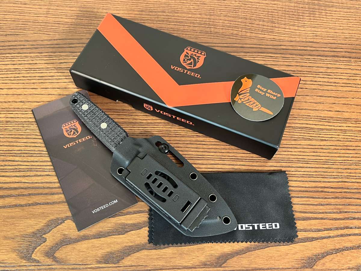 Vosteed Sheepsfoot Mink XL knife review - The Gadgeteer