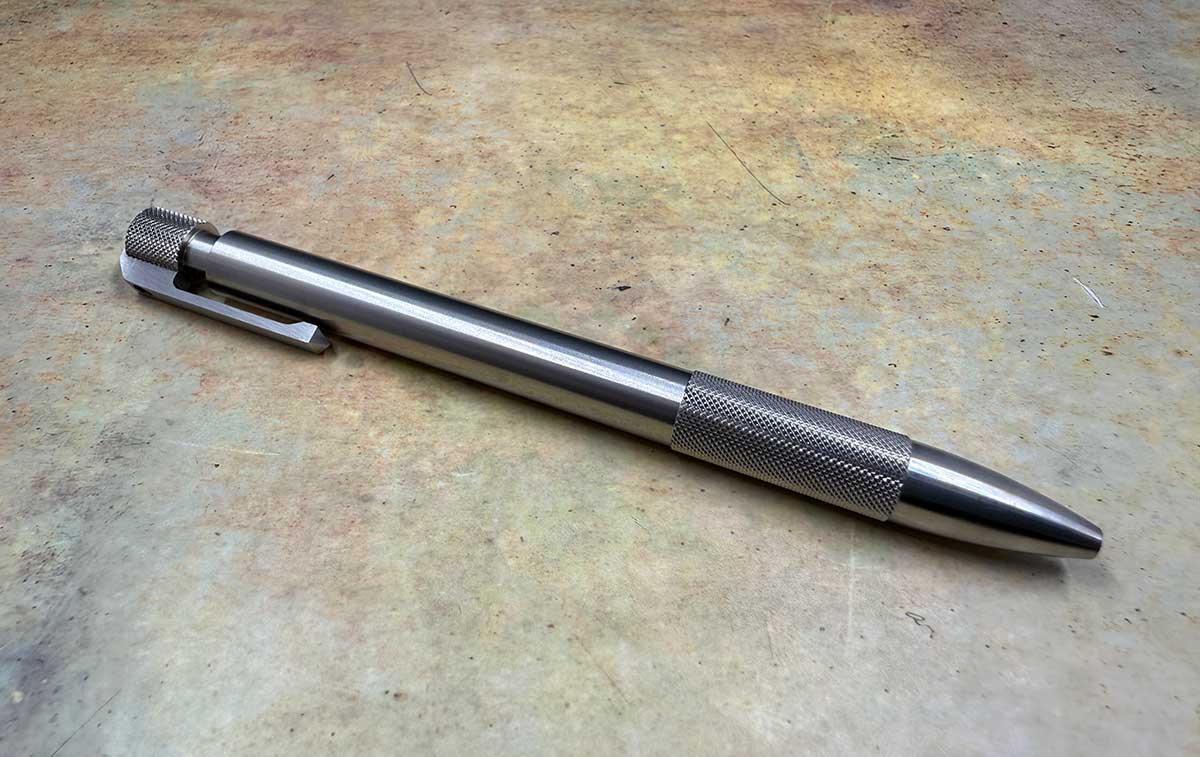 Wingback Journeyman Pen review - Bolt-action goes stealth! - The Gadgeteer