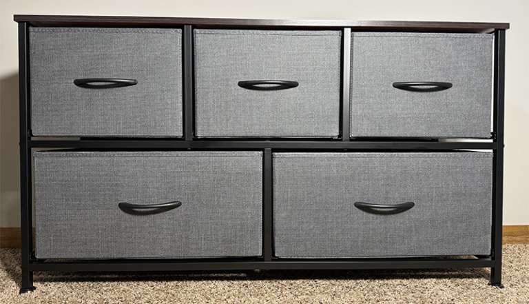 WLIVE 5 drawer storage organizer unit review - The Gadgeteer