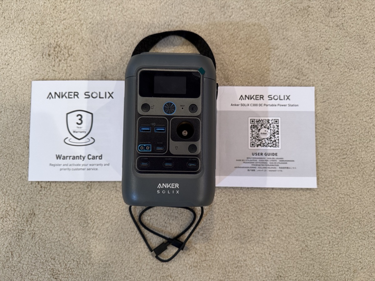 Anker SOLIX C300 DC Portable Power Station review - The Gadgeteer