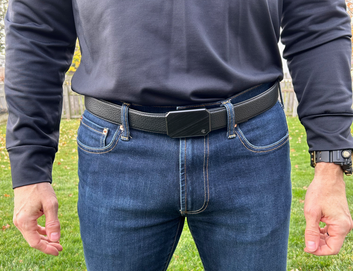 Groove Belt Max leather belt review - They actually did it: a stretchy ...