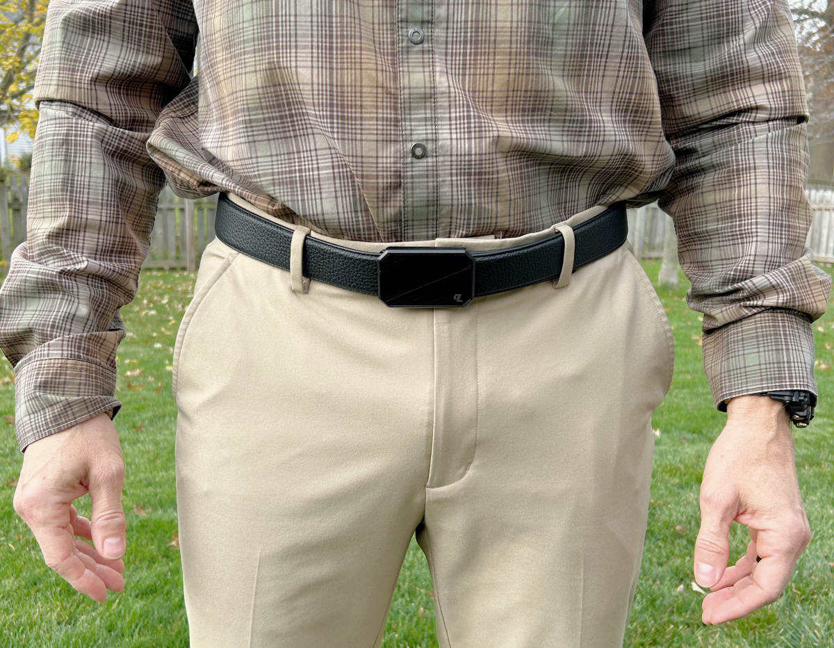 Groove Belt Max leather belt review - They actually did it: a stretchy ...