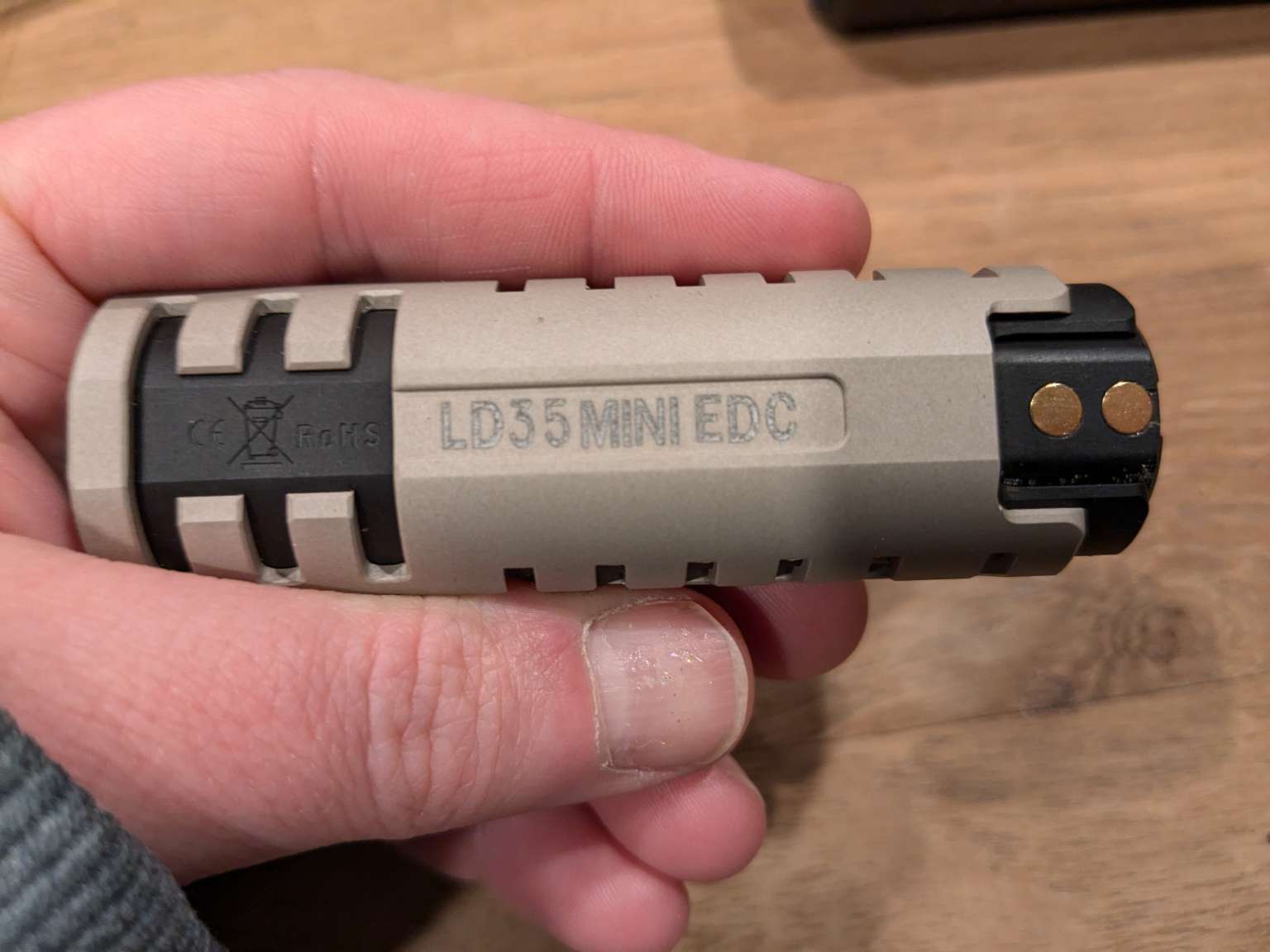 IMALENT LD35 rechargeable EDC flashlight review - Great little EDC light! - The Gadgeteer