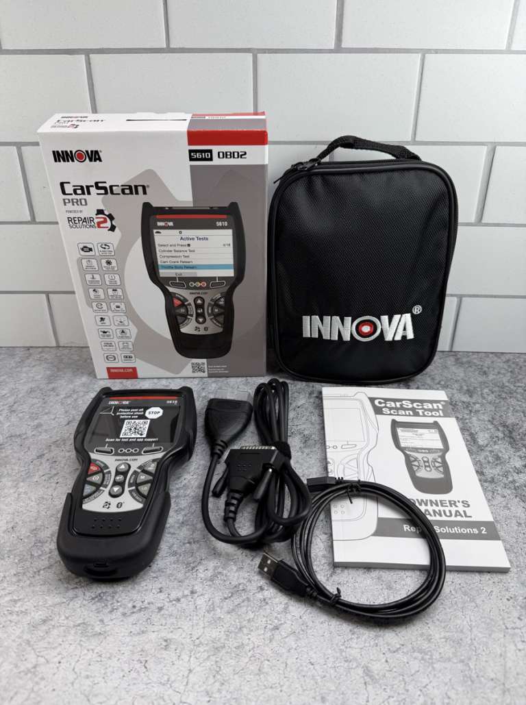 Innova 5610 OBD2 Bidirectional Scan Tool review - Peek under the hood ...