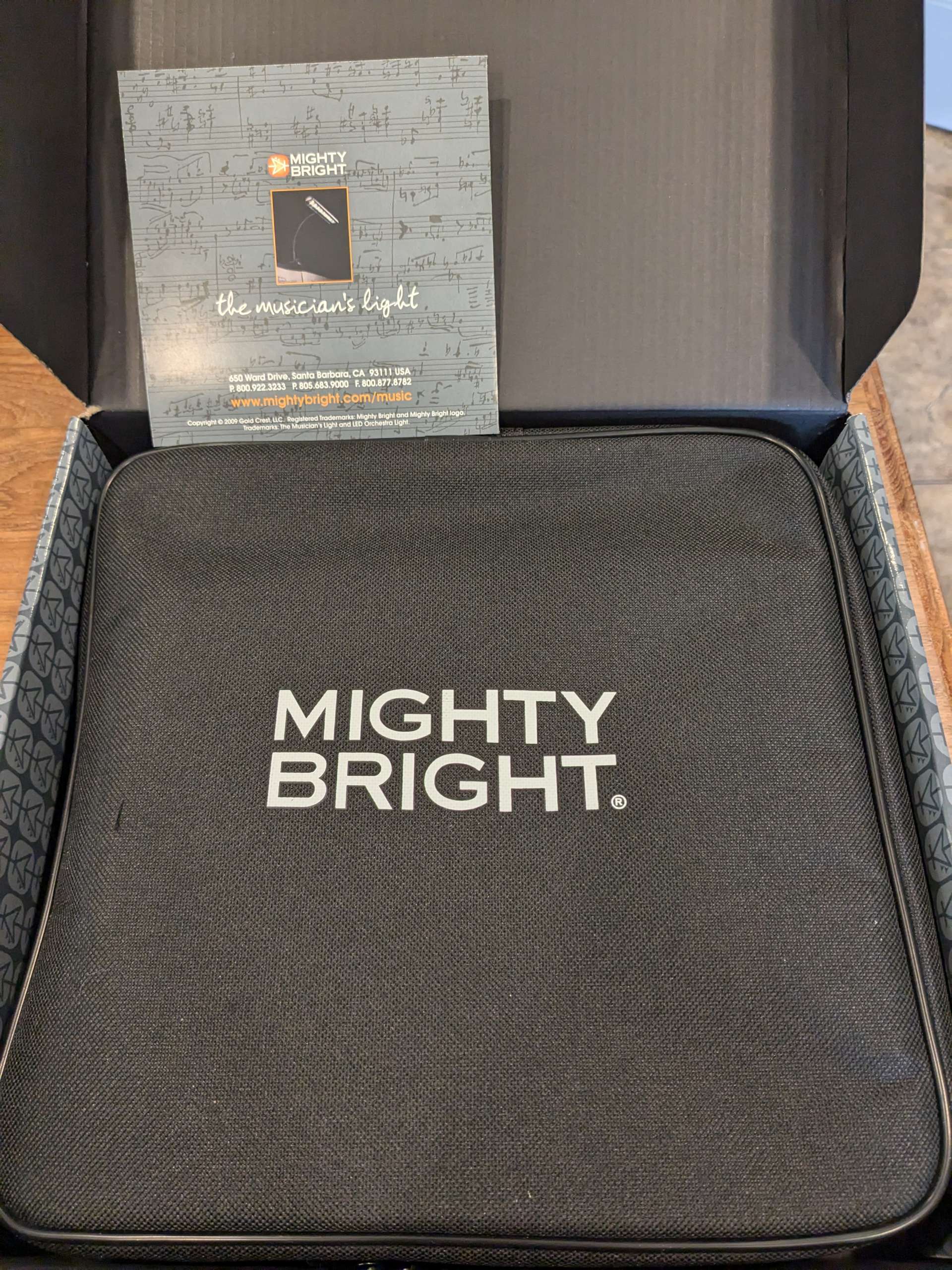 Mighty Bright Orchestra Stand Light review - A musician's gadget! - The ...