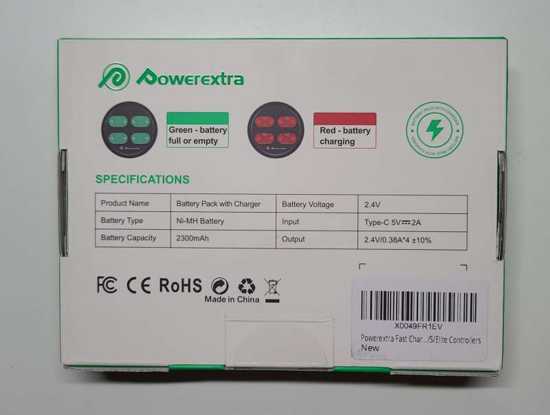 Powerextra Fast Charger Battery Pack for Xbox controller review - The ...