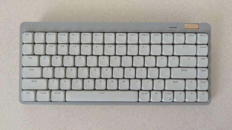 Lofree Flow Lite mechanical keyboard review - A less expensive ...