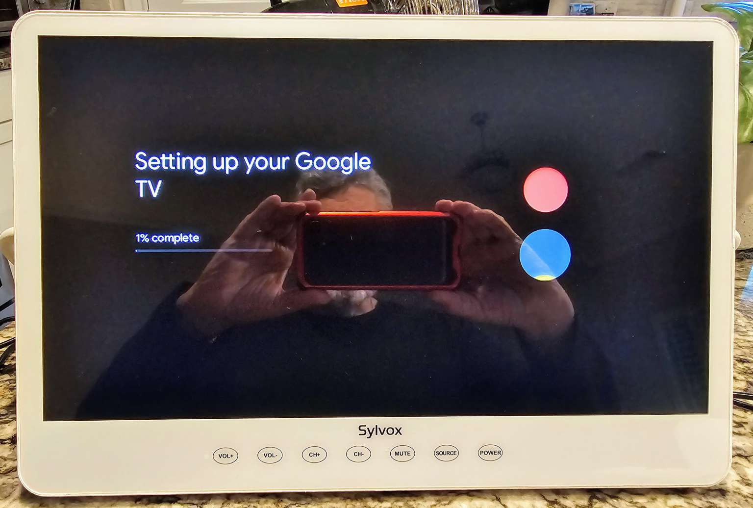 Sylvox 15.6" Waterproof TV review - Google TV to go - The Gadgeteer