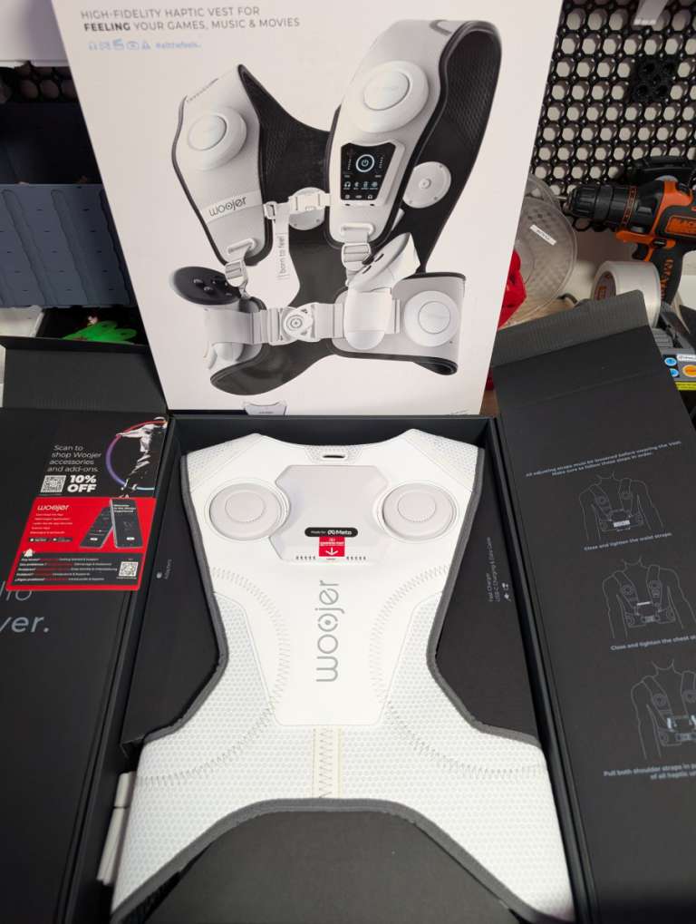 Woojer haptic wearable Vest 3 review - one step closer to true VR ...
