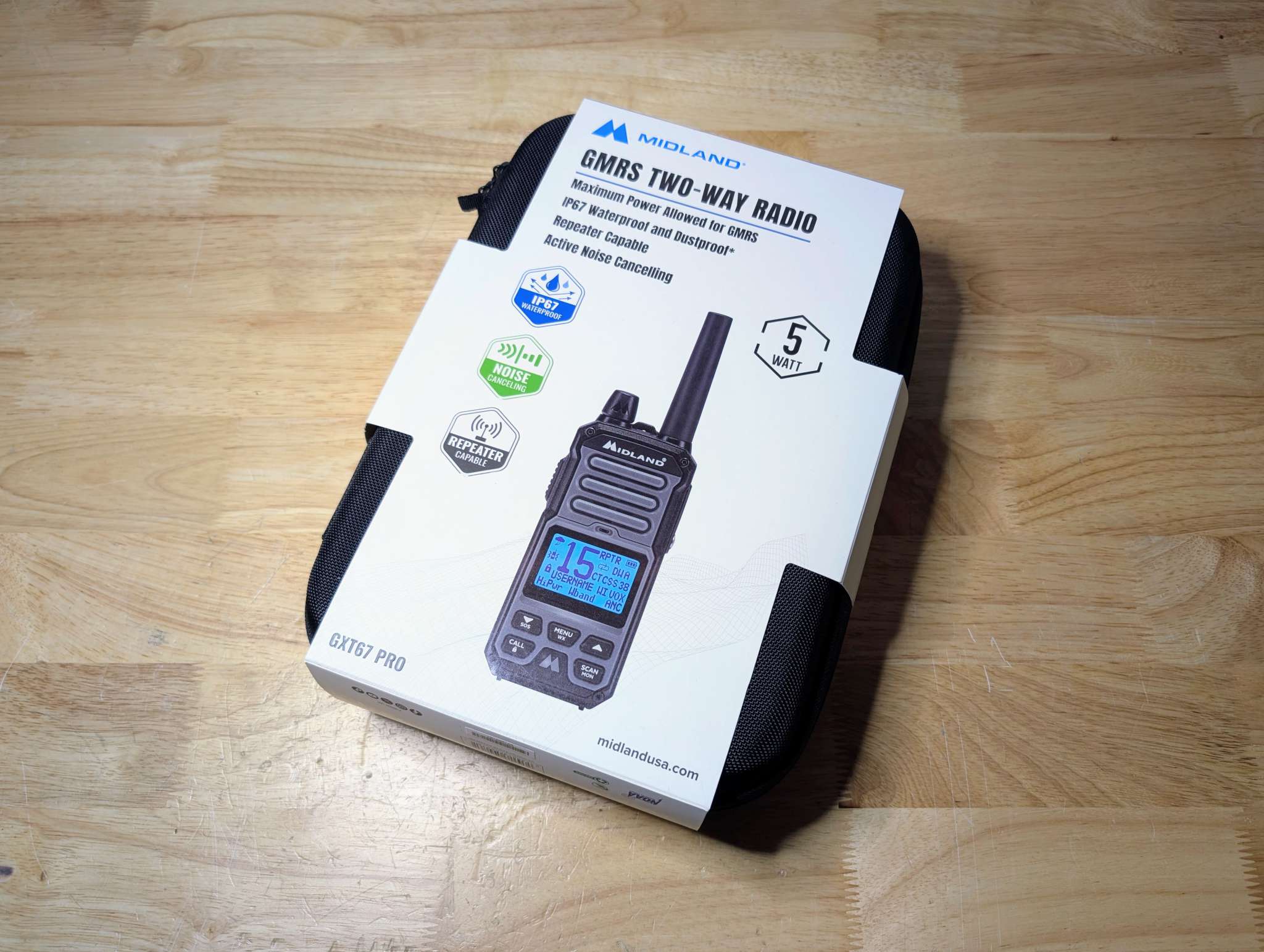 Midland GXT67 Pro GMRS 5-Watt Two-Way Radio review - Stay connected on ...