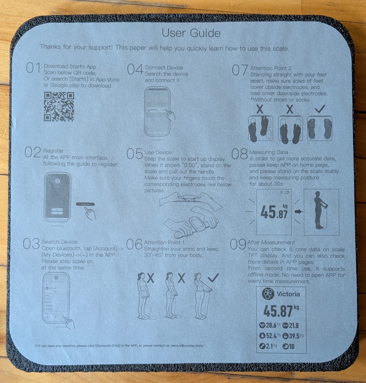 RunStar Smart Scale review - a lot of information, at (and from!) your ...