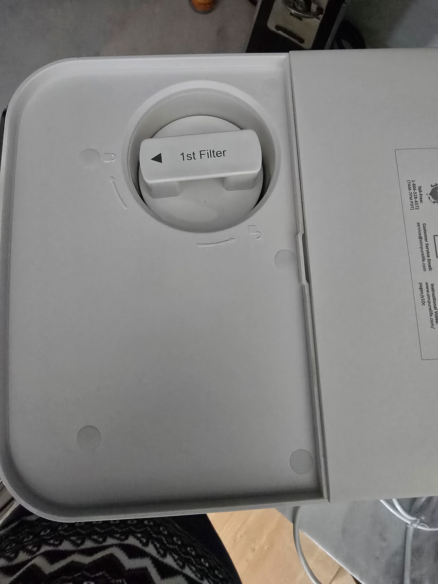 SimPure Water Filtration System Y10C review - great drinking water ...