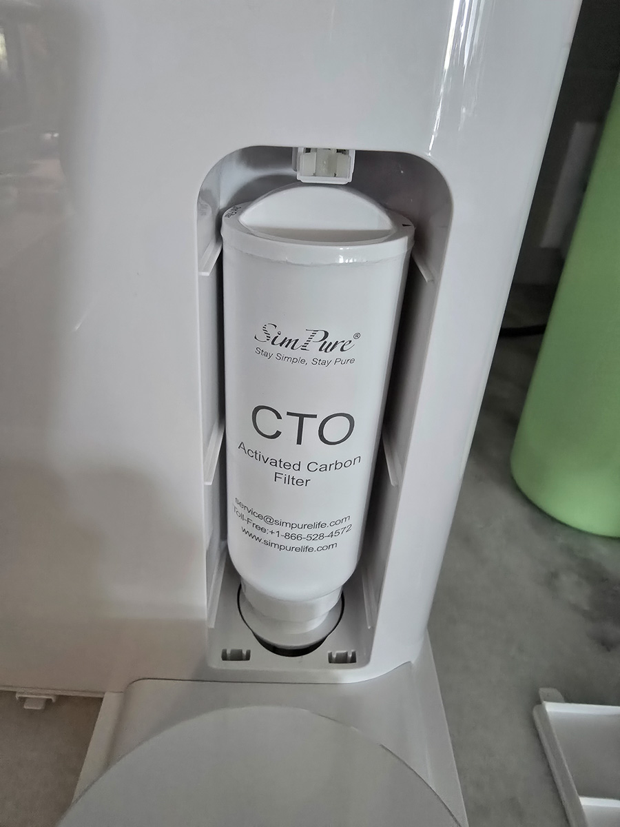 SimPure Water Filtration System Y10C review - great drinking water ...