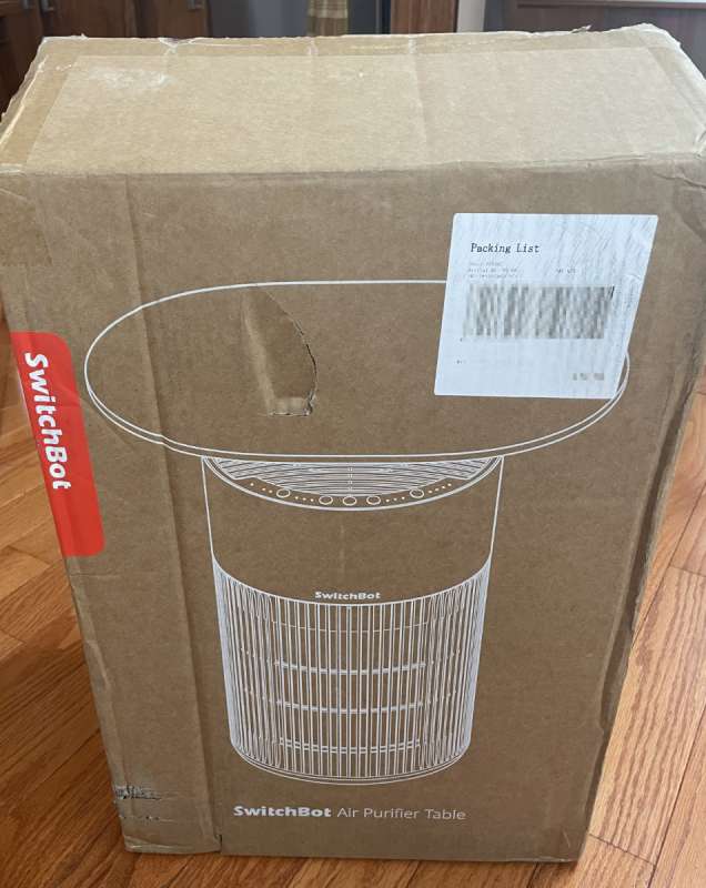 SwitchBot Air Cleaner Table review – Capable, clean, charger, colorful, cool! - The Gadgeteer