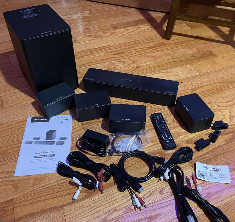 Ultimea Poseidon D80 Dolby Atmos 7.1 surround sound system review ...