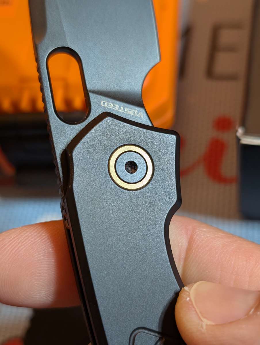 Vosteed Psyop 3.32” Elmax Blade & Titanium Handle pocket knife review ...
