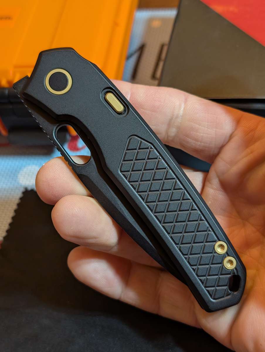 Vosteed Psyop 3.32” Elmax Blade & Titanium Handle pocket knife review ...