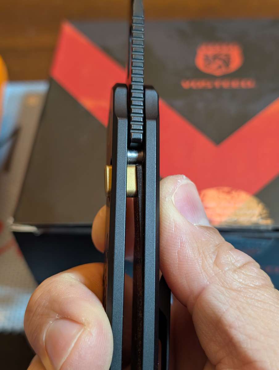 Vosteed Psyop 3.32” Elmax Blade & Titanium Handle pocket knife review ...
