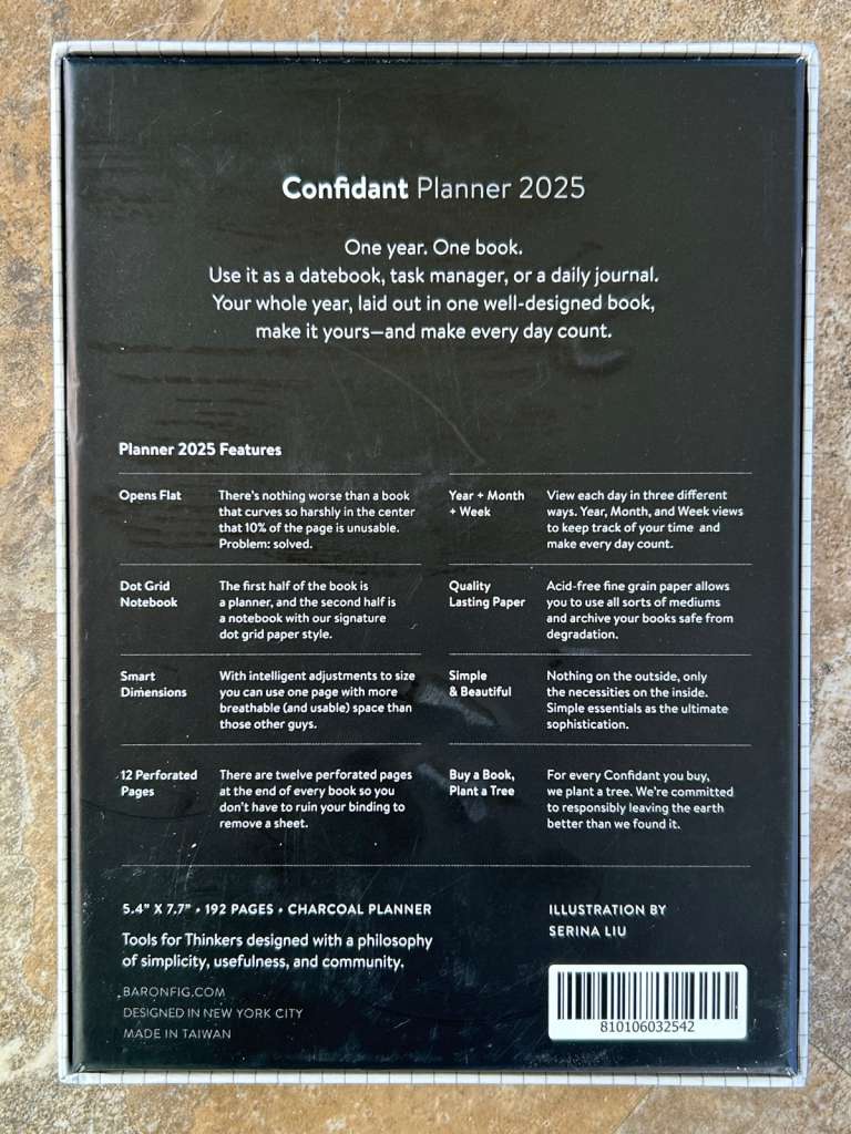 Baronfig 2025 Journal review - Plan or track your 2025 in high-quality Baronfig style - The ...