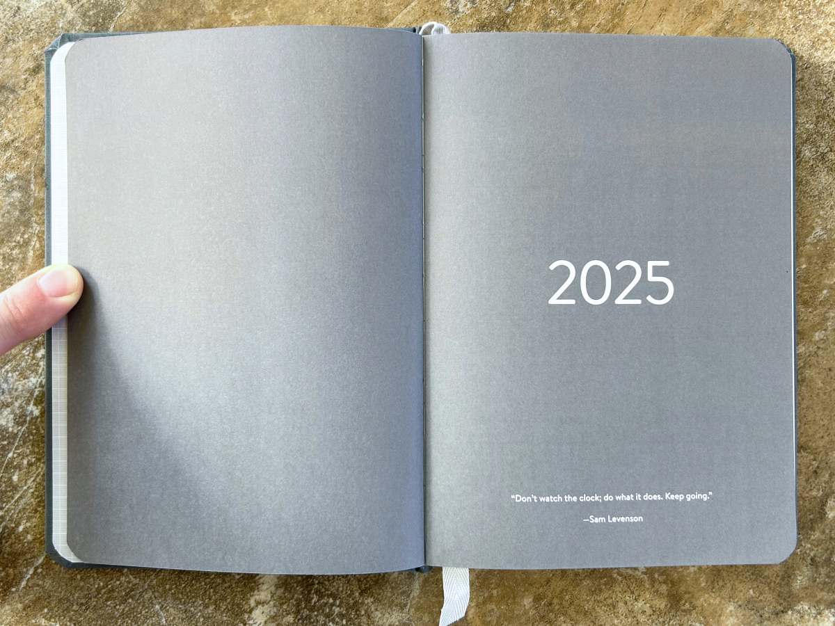 Baronfig 2025 Journal review - Plan or track your 2025 in high-quality Baronfig style - The ...