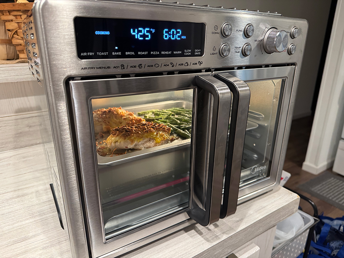 Midea Flexify French Door Air Fryer Oven review - the little oven that replaces a conventional ...