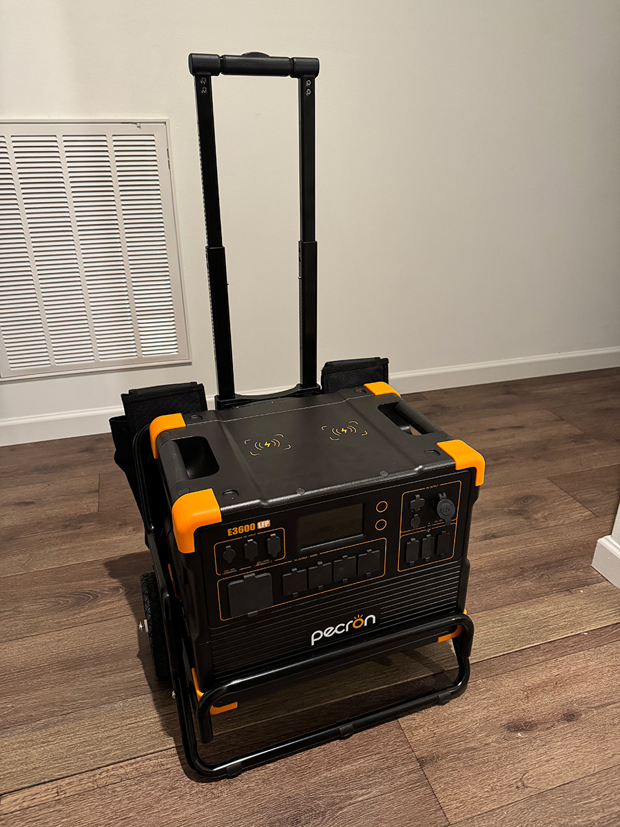 PECRON E3600LFP Portable Power Station review - kick power outages in ...