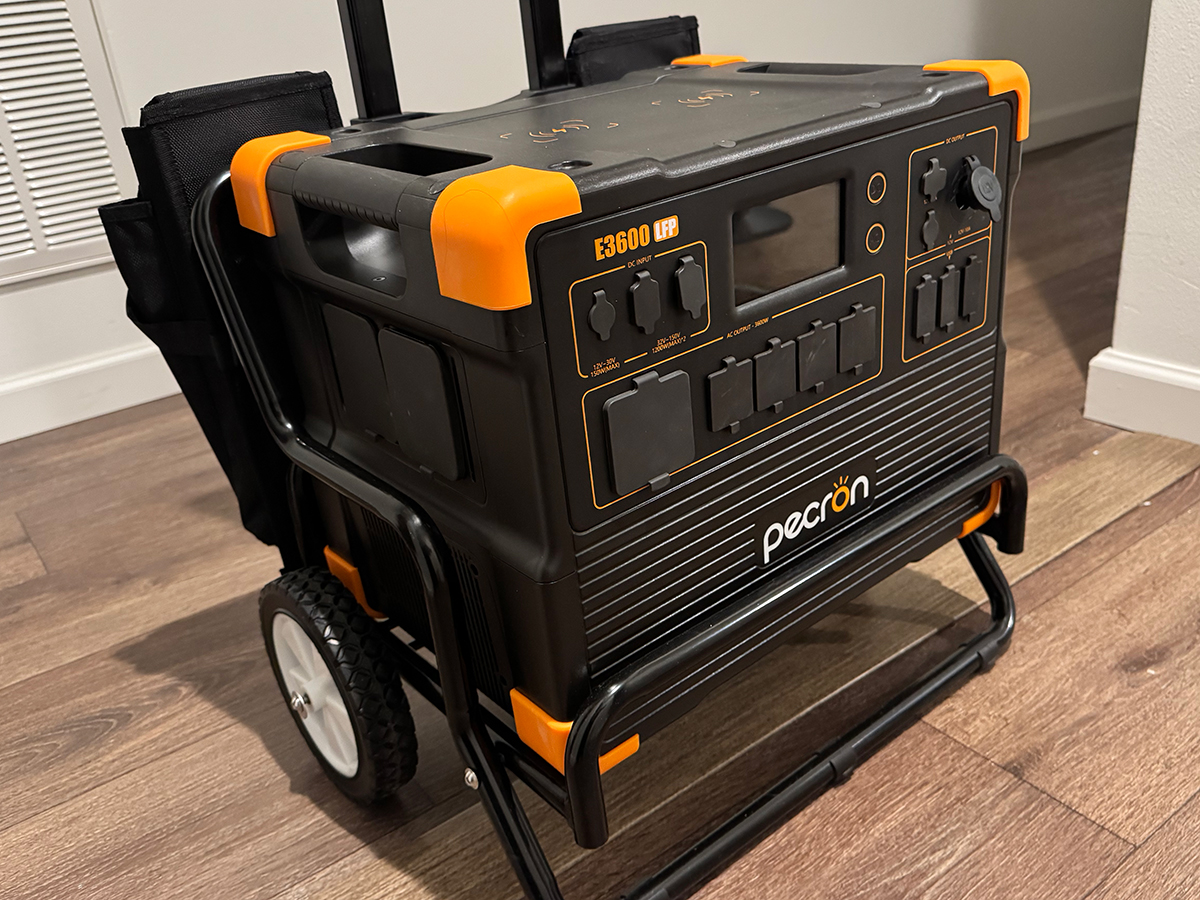 PECRON E3600LFP Portable Power Station review - kick power outages in the butt - The Gadgeteer