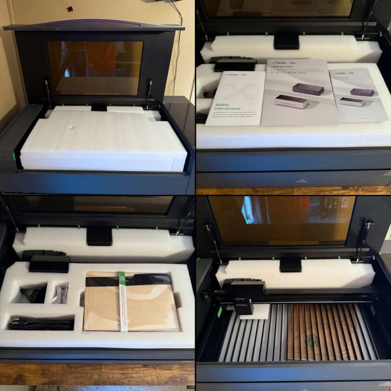 xTool P2S 55W Desktop CO2 Laser Cutter review - A laser cutting and ...