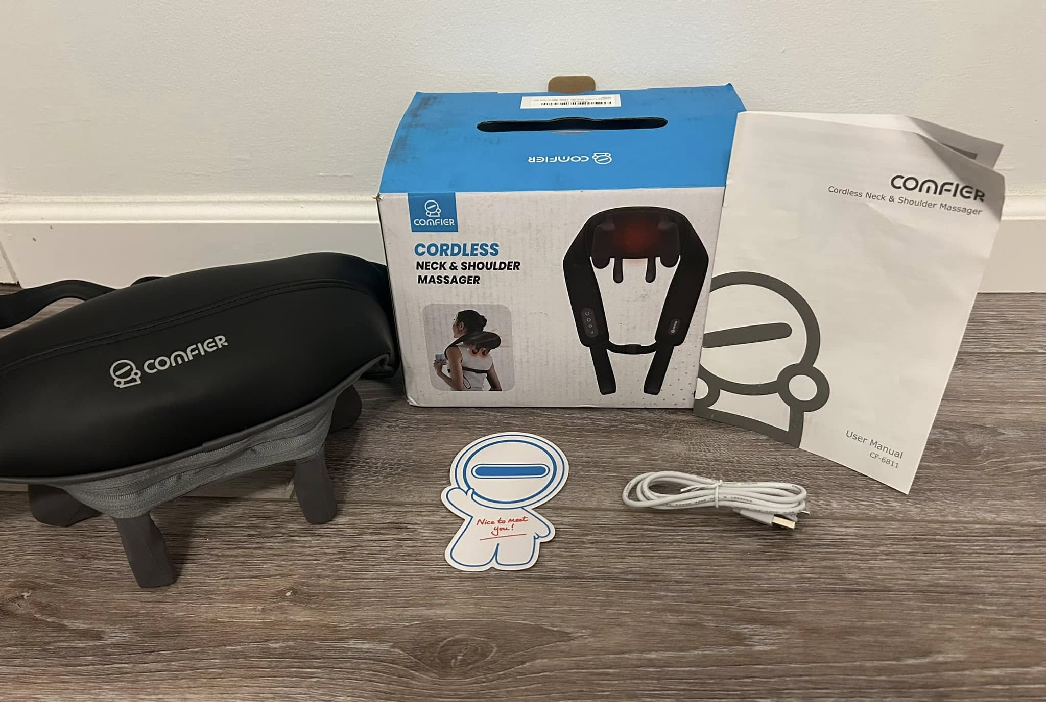 COMFIER cordless neck & shoulder massager review - The Gadgeteer