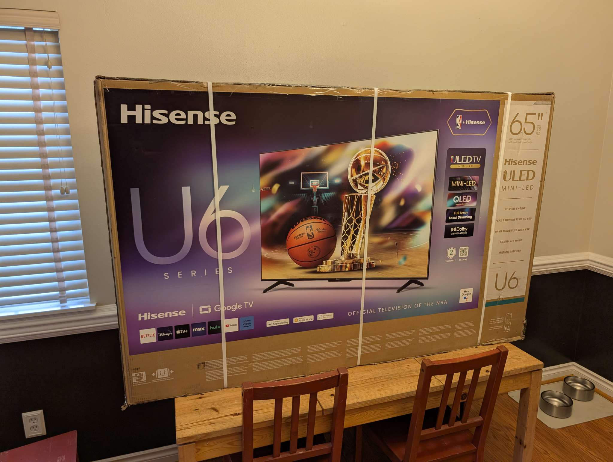 Hisense 65" Class U6 Series Mini-LED ULED 4K Google TV review - Premium ...
