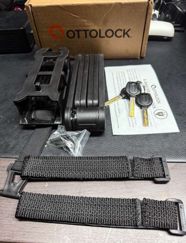 OTTOLOCK SIDEKICK Folding Lock review - The Gadgeteer