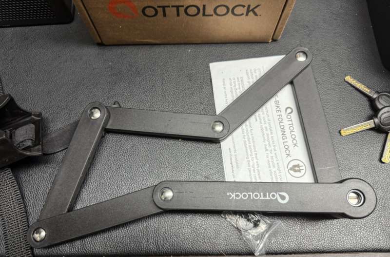 OTTOLOCK SIDEKICK Folding Lock review - The Gadgeteer