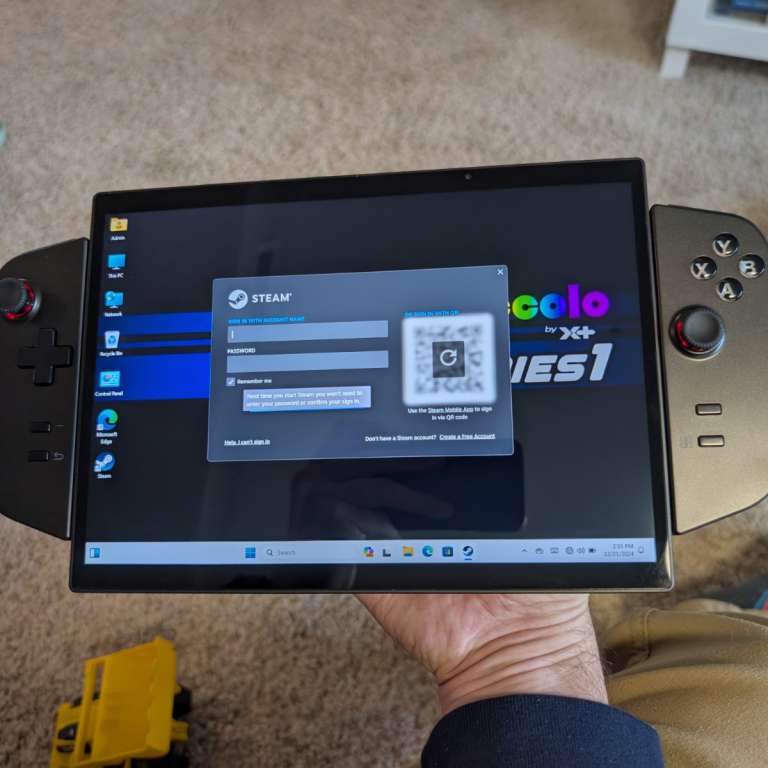 X-Plus Piccolo G-SERIES1 10.5" handheld tablet gaming PC review ...