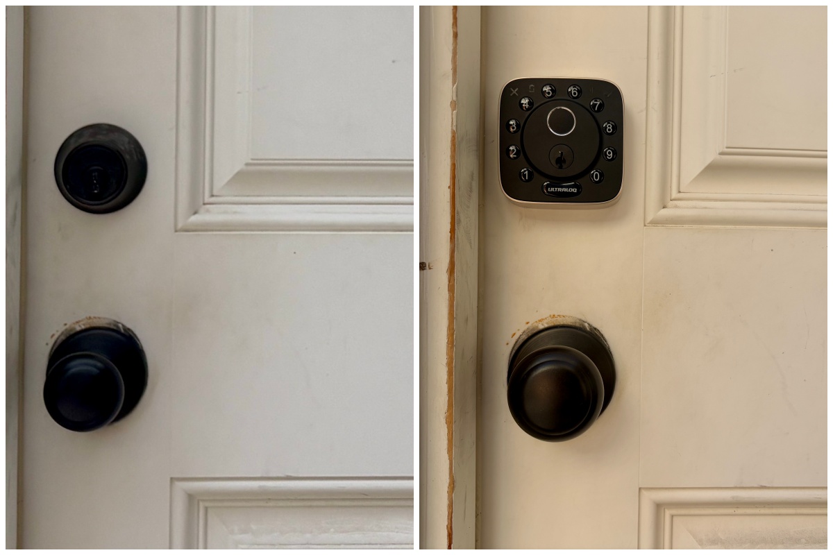 U-tec ULTRALOQ Bolt fingerprint smart Wi-Fi deadbolt door lock review ...