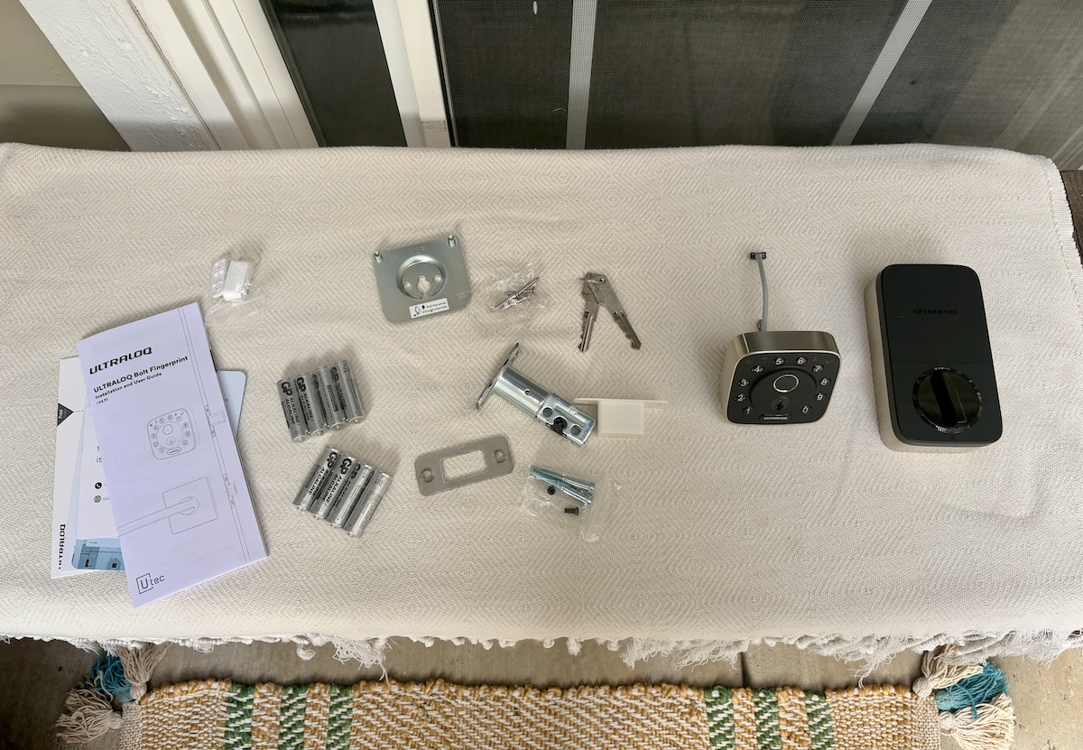 U-tec ULTRALOQ Bolt fingerprint smart Wi-Fi deadbolt door lock review ...