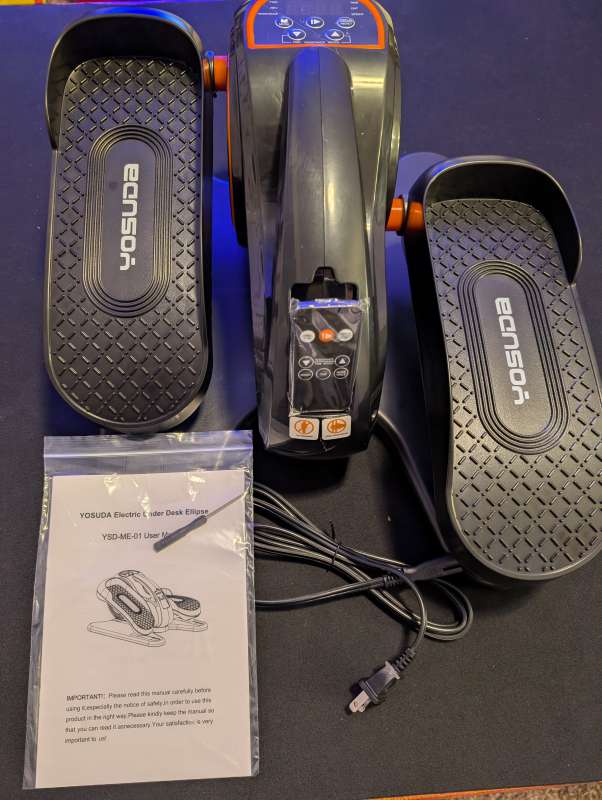 YOSUDA E5 Under Desk Elliptical Machine Review - Keep Moving at Work ...