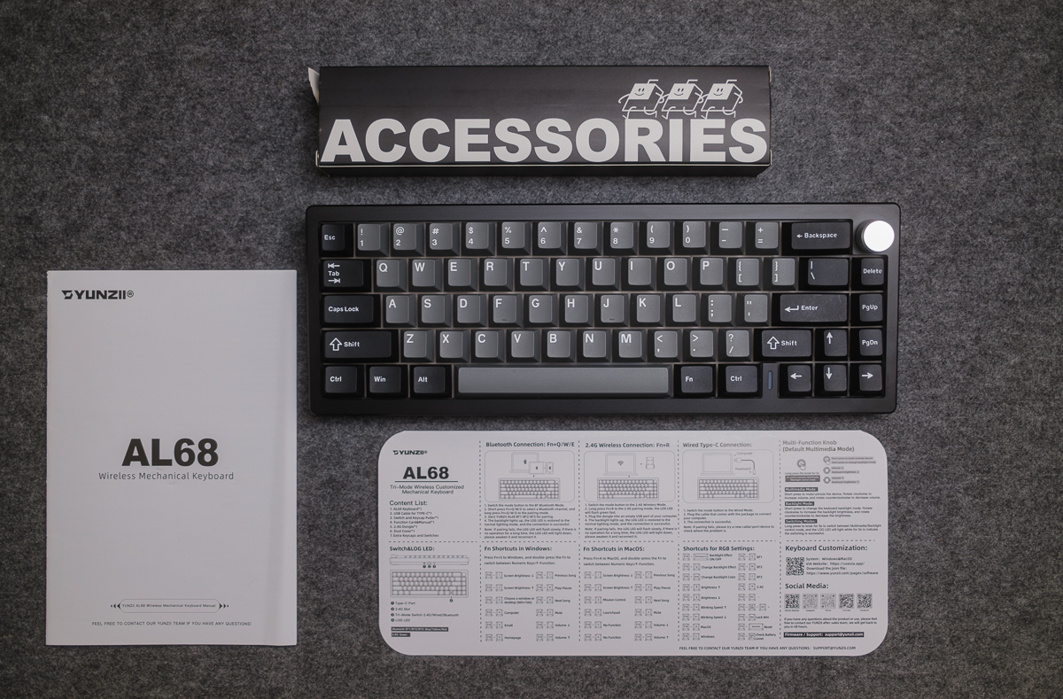 Yunzii AL68 QMK/VIA custom mechanical keyboard review - The Gadgeteer