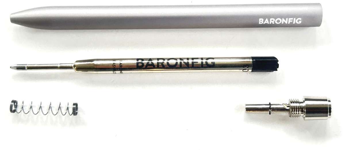 Baronfig Guardian Pro Notebook & Pen Case and Squire Click Ballpoint ...