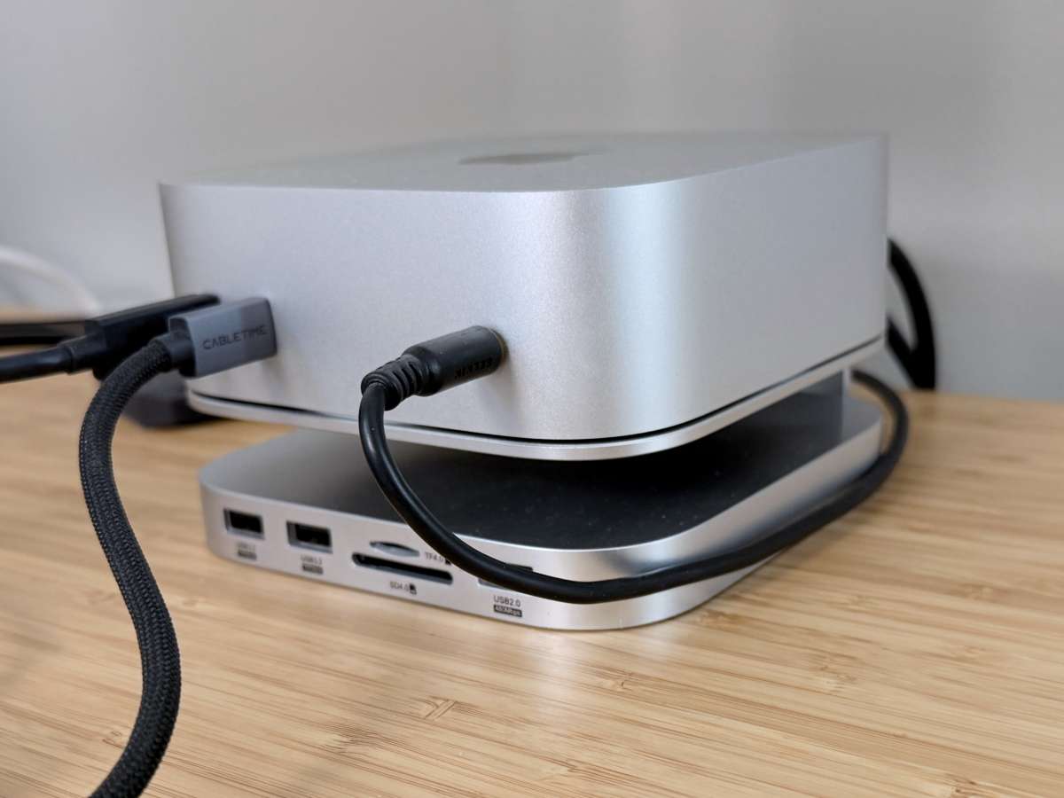 Qwiizlab Aluminum Stand Hub for the Mac mini M4 review - The Gadgeteer