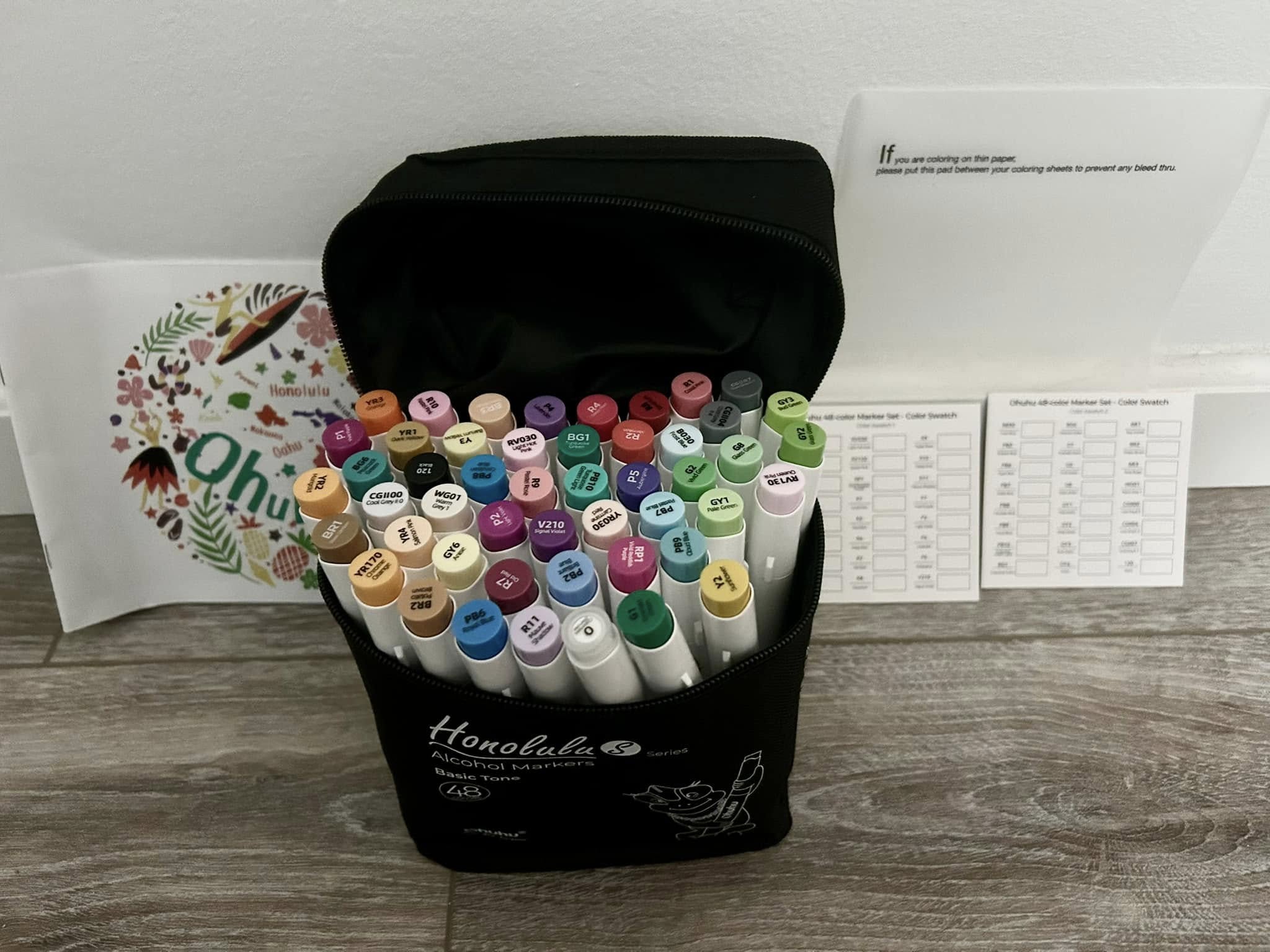 Ohuhu Honolulu S Series Alcohol Art Markers review - The Gadgeteer