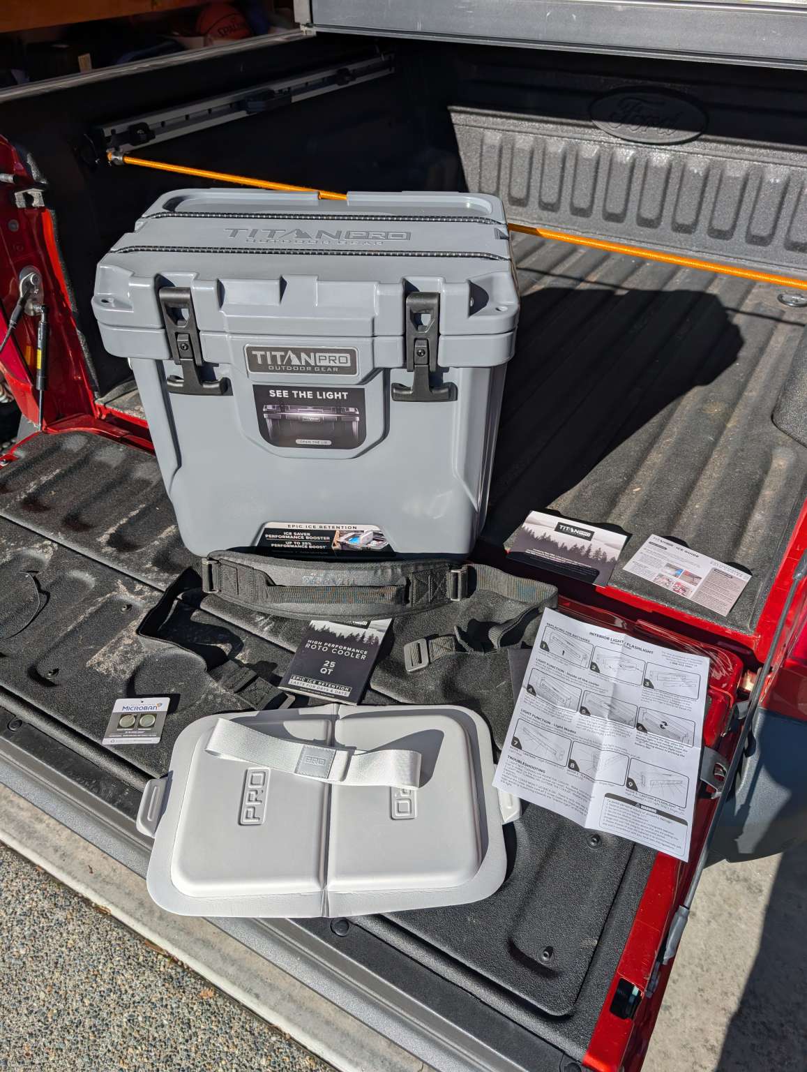 Titan PRO 25Q Roto Hard Cooler review - I see the light! - The Gadgeteer