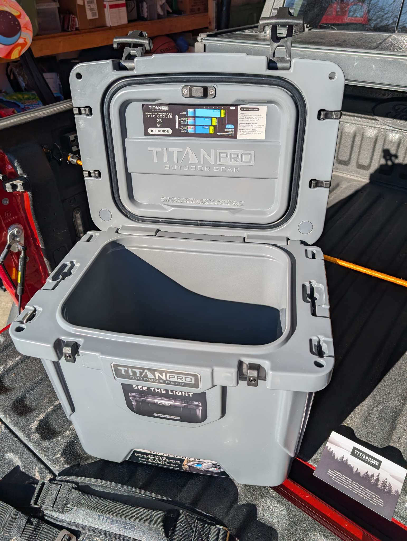 Titan PRO 25Q Roto Hard Cooler review - I see the light! - The Gadgeteer