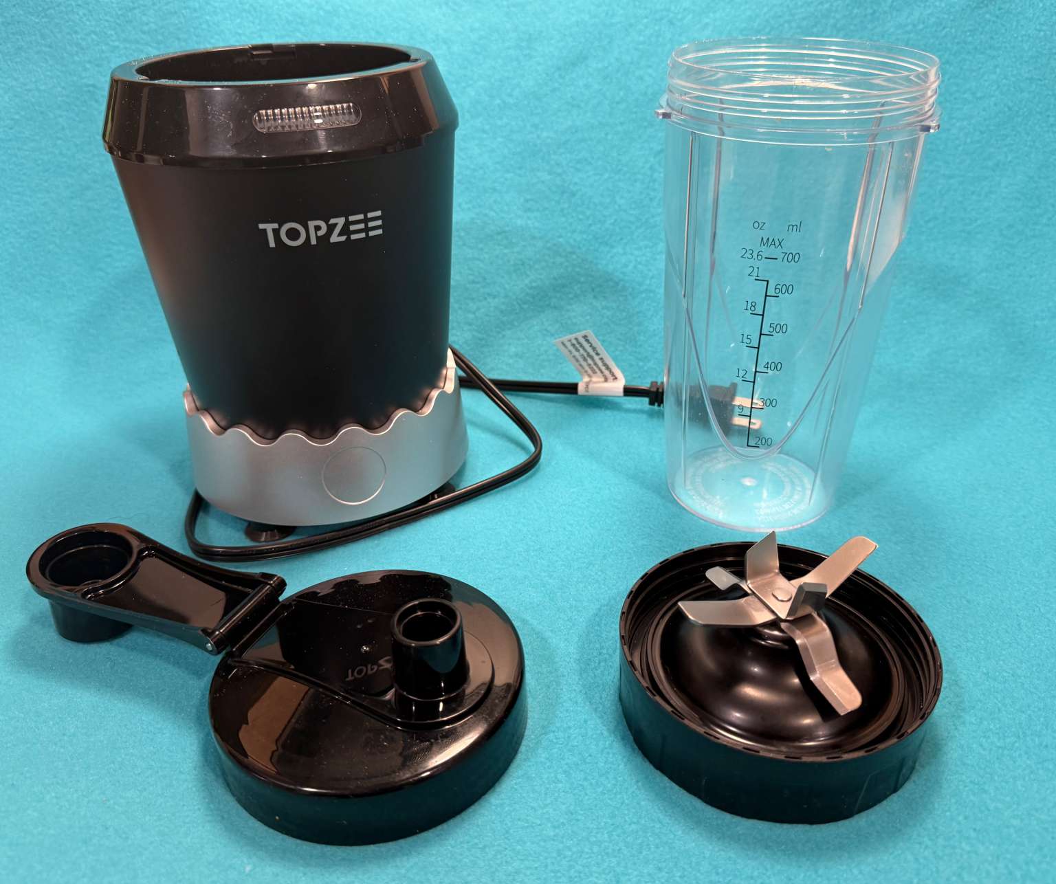 Topzee EasyGo Blender review - Drink your fruit - The Gadgeteer