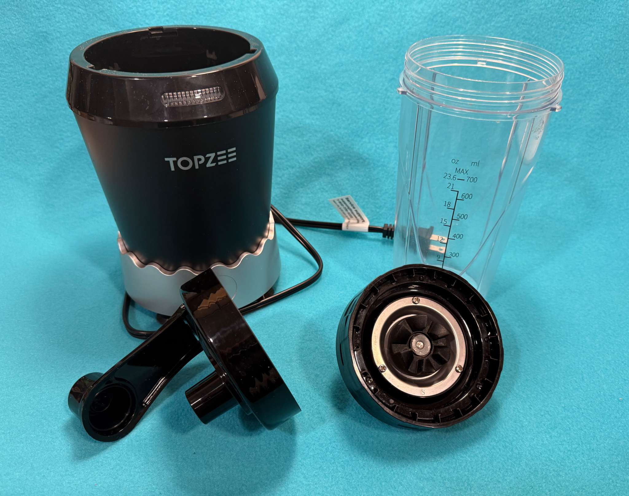 Topzee EasyGo Blender review - Drink your fruit - The Gadgeteer
