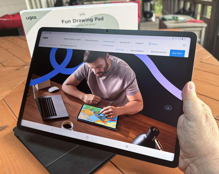 Ugee Fun Drawing Pad UT3 review – An impressive graphics tablet with a ...