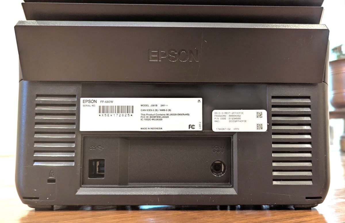 Epson FastFoto FF-680W High-speed Photo Scanning System review - it ...