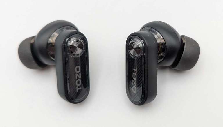 TOZO Crystal Pods earbuds review - Earbuds with AI Translation - The Gadgeteer