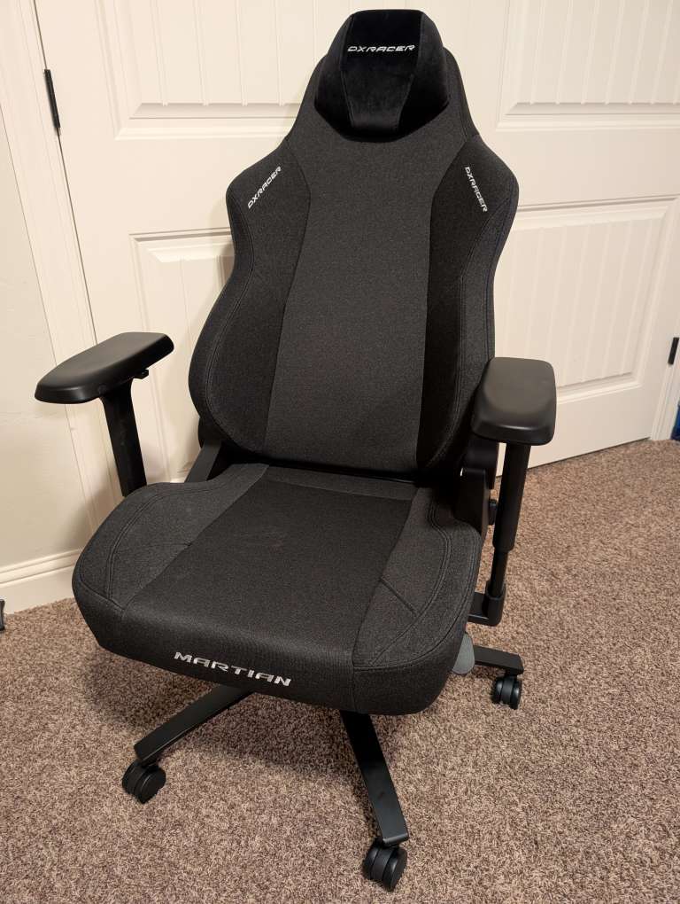 DXRACER Martian gaming chair review - The Gadgeteer